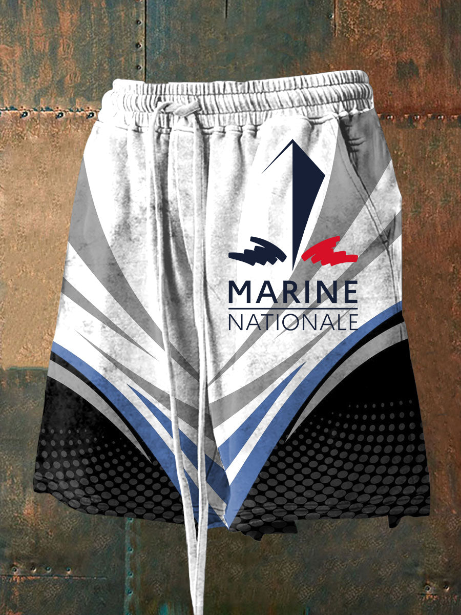 Short Marine Nationale Homme – impriwear
